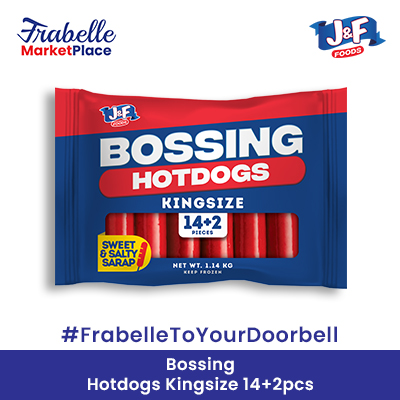 Frabelle MarketPlace Bossing Hotdogs Kingsize (14+2 pcs) - 1.14kg ...