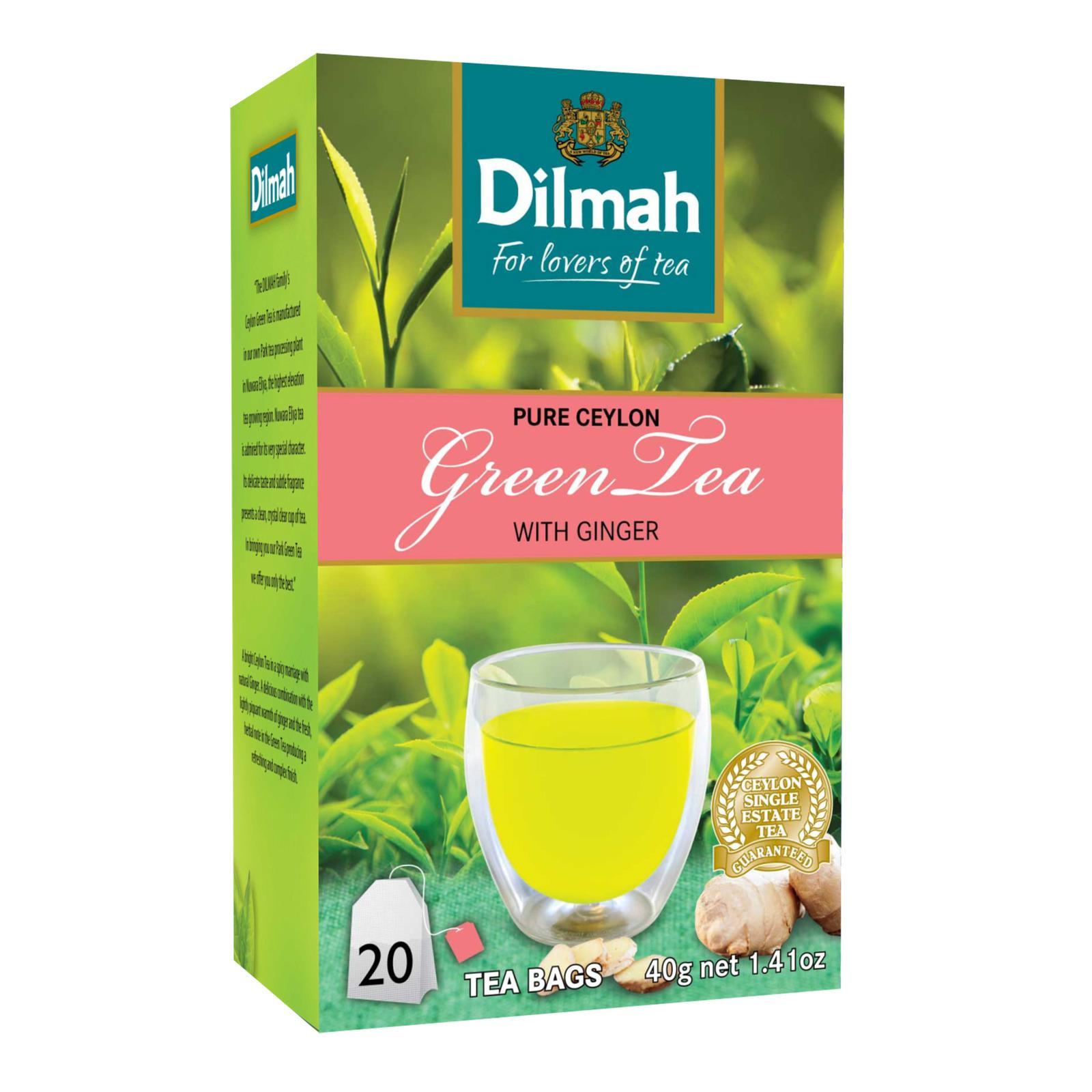 Dilmah Green Tea With Ginger Tea (Laz Mama Shop) | Lazada Singapore
