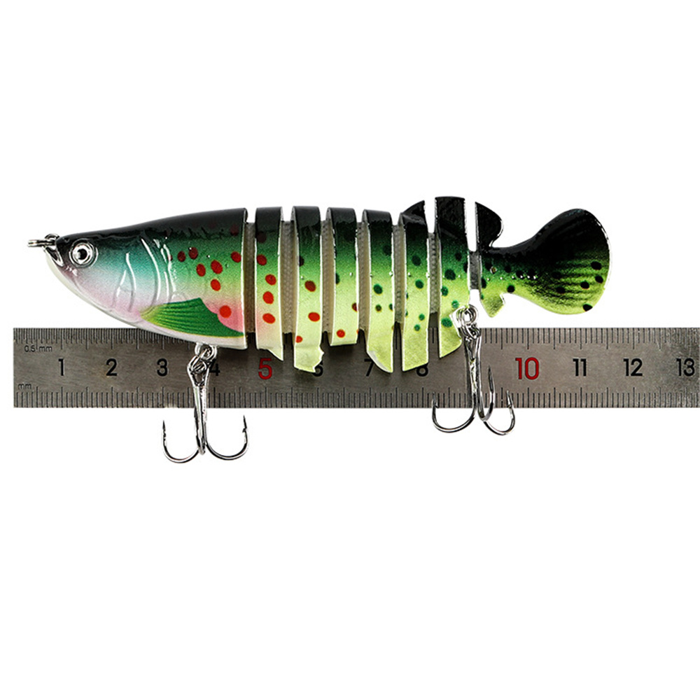 【M.M Hardware 】1Pcs Swim Bait Fishing Lures 11cm 18.6g Artificial Multi ...