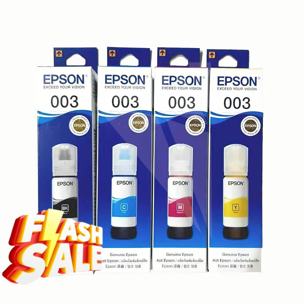Epson 003 ink tank bottle หมึกเติมเอปสันของแท้ (T00V100-400) #หมึกปริ้น ...