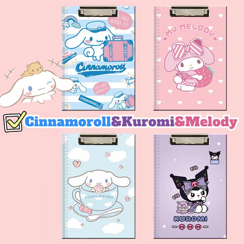 Kuromi Clipboard A4 Flipcharts Cute School Supplies Barang Kuromi Murah ...