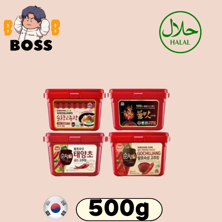 HALAL HAEPYO SAJO GOCHUJANG HOT PEPPER PASTE 500g 韩式辣酱 | Lazada