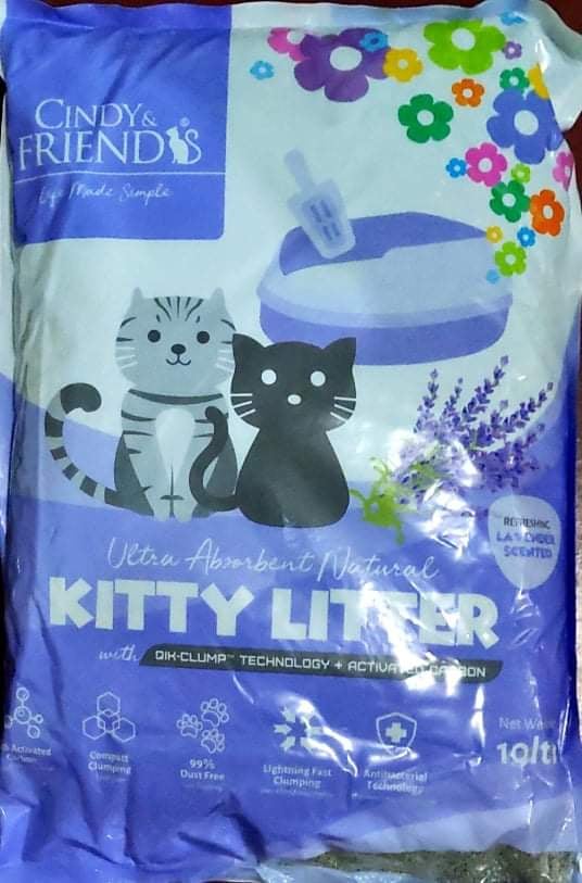 Cindy & Friend Kitty Cat Litter 10L Ultra Absorbent Natural | Lazada PH