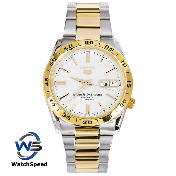 Seiko 5 SYMG42K1 SYMG42K SYMG42 Bicolor Automatic Watch for Women ...