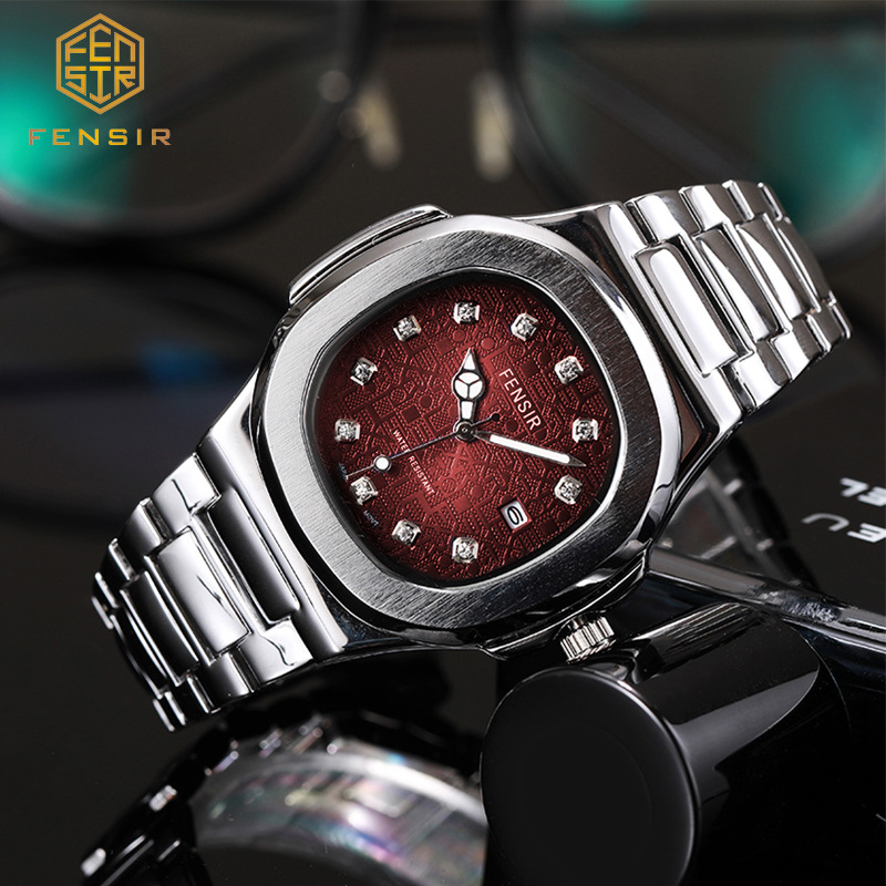 FENSIR watch men's calendar waterproof watch men's watch Nautilus ...
