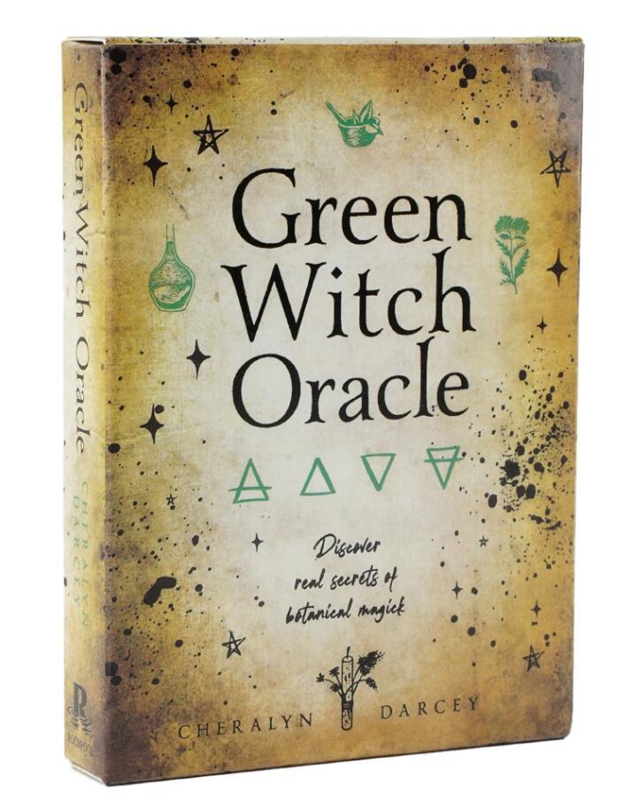 【Hot demand】【Hot demand】Green Witch Oracle Cards Tarot Cards Deck and ...
