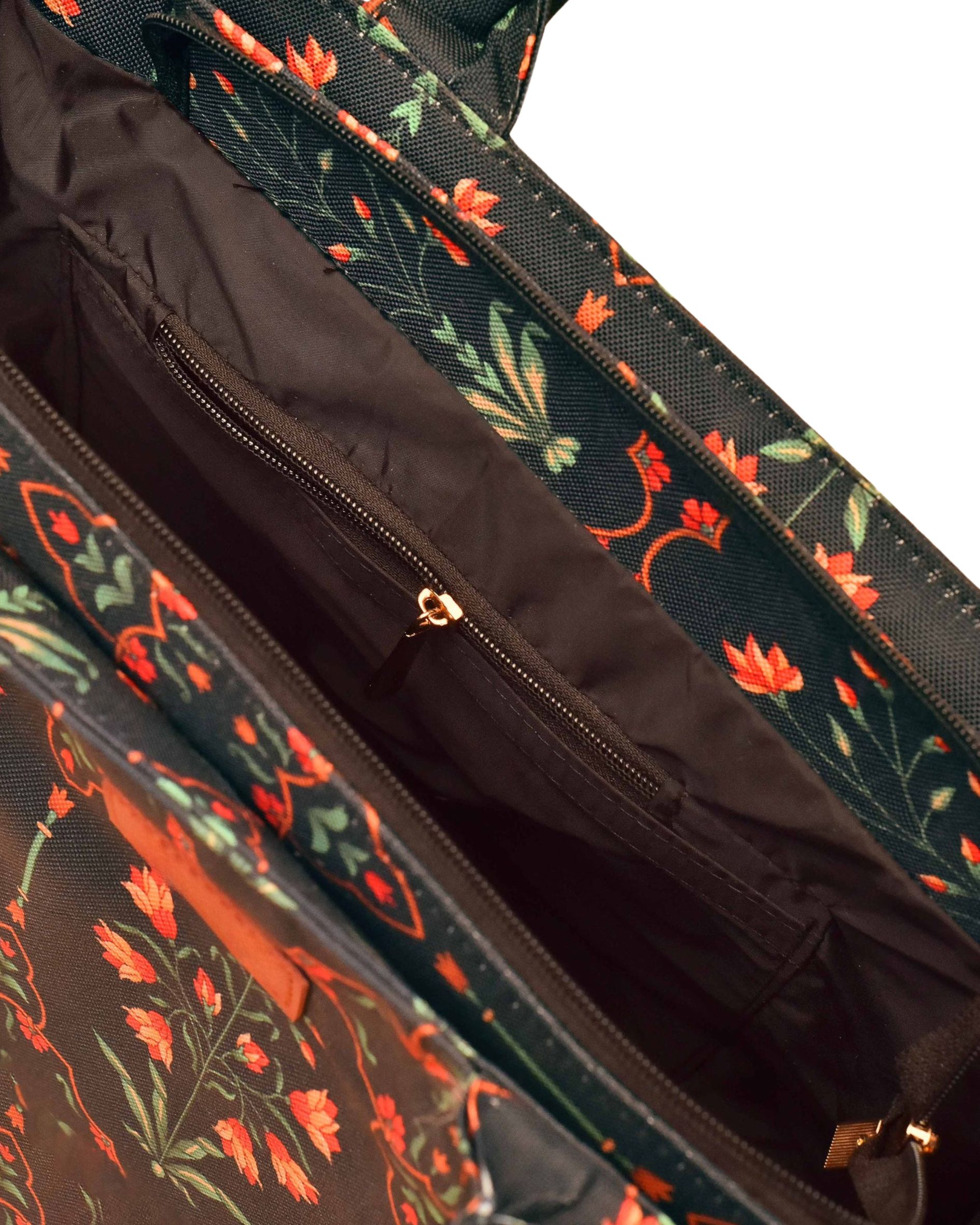 WestStyl - Taj Guldasta Canvas Tote Bag in Forest Green | Handbags for ...