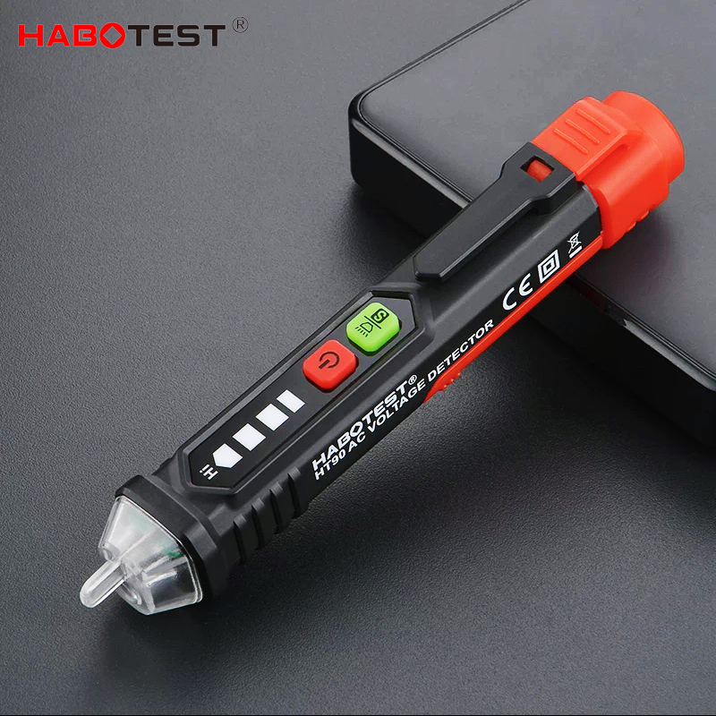 HABOTEST HT90 Non-Contact AC Voltage Detector Tester Pen Smart 12-1000V ...