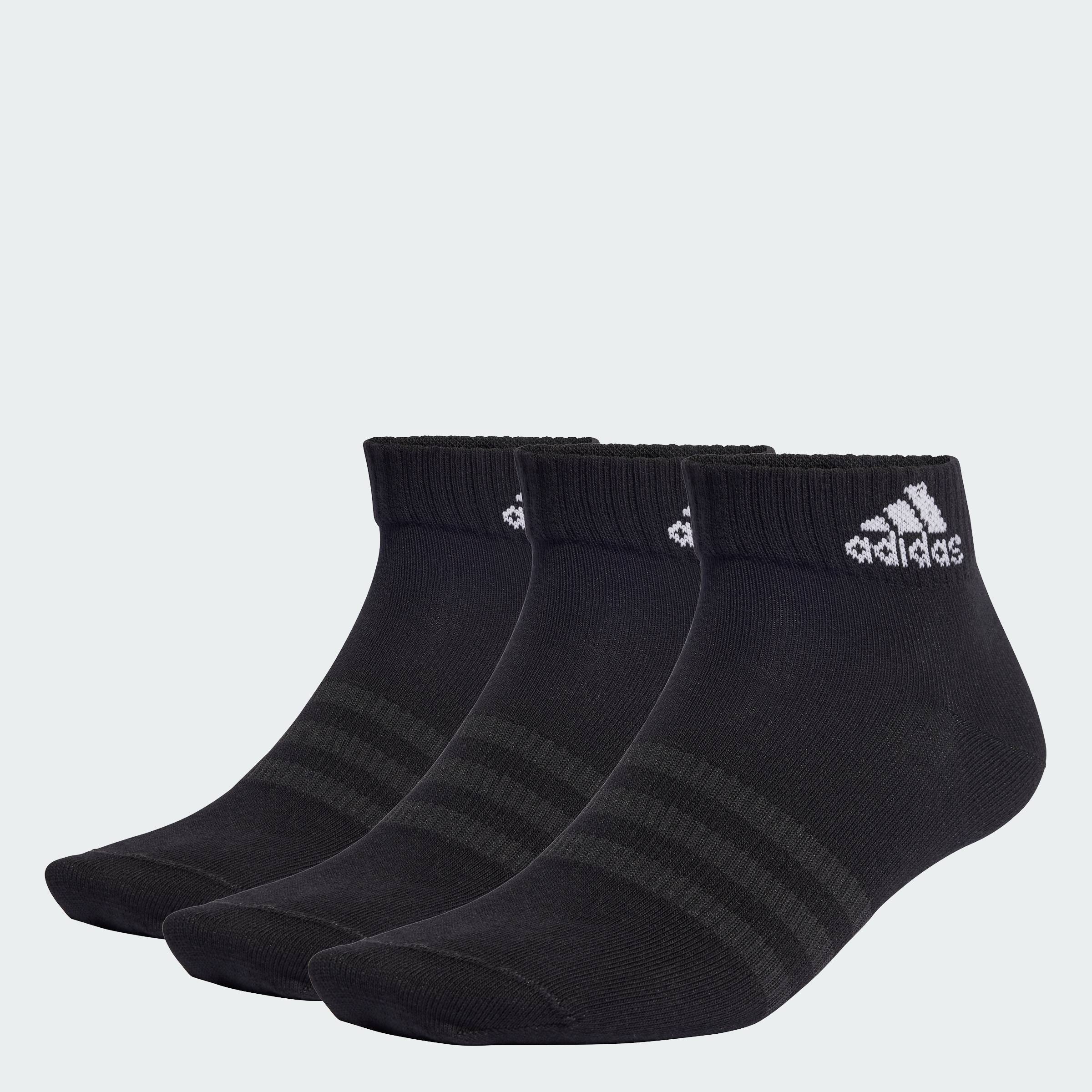adidas Lifestyle Thin and Light Sportswear Ankle Socks 6 Pairs Unisex ...