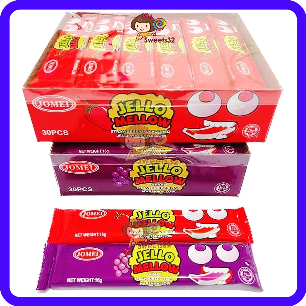 Jomei Jello Mellow Jelly Marshmallow 30pcs suitable for kids birthday party goodies bag | Lazada