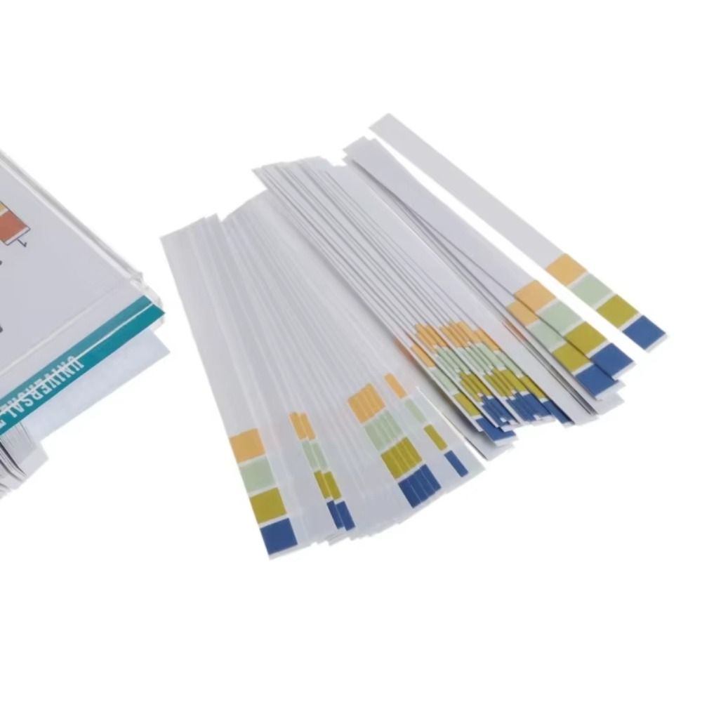 100 Strips Multi-purpose PH Value 0-14 PH Test Paper Measurement ...