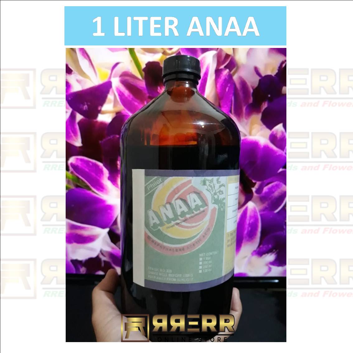 1 LITER ANAA (Alpha Naphthalene Acetic Acid) Root Hormone FOR ORCHIDS ...