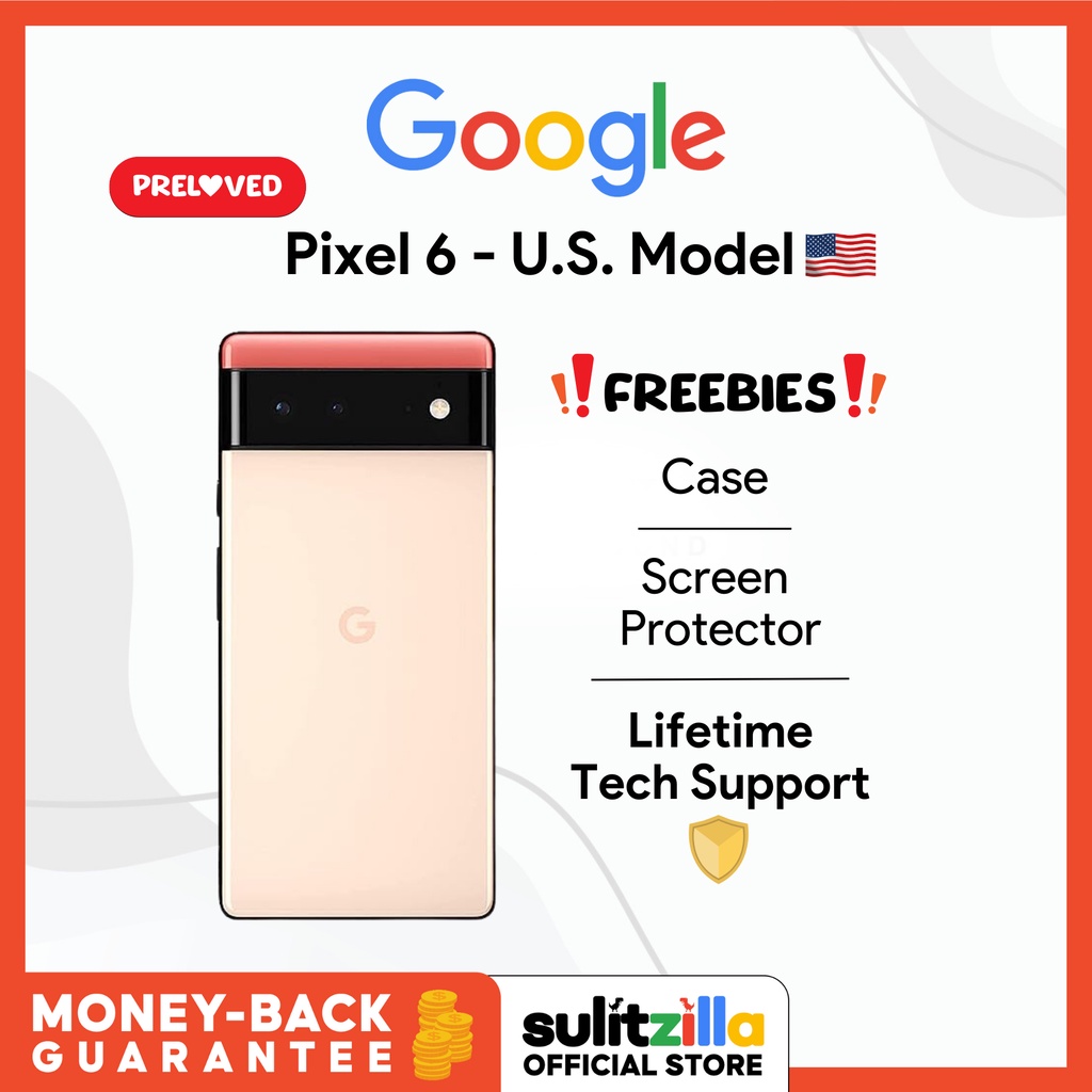 Google Pixel 6 - 128GB - Kinda Coral - Good Condition with Freebies ...