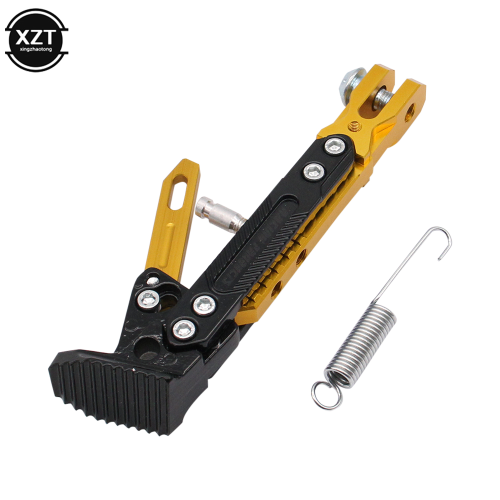 1pcs Motorcycle Kickstand Adjustable Foot Side Support Parking ...