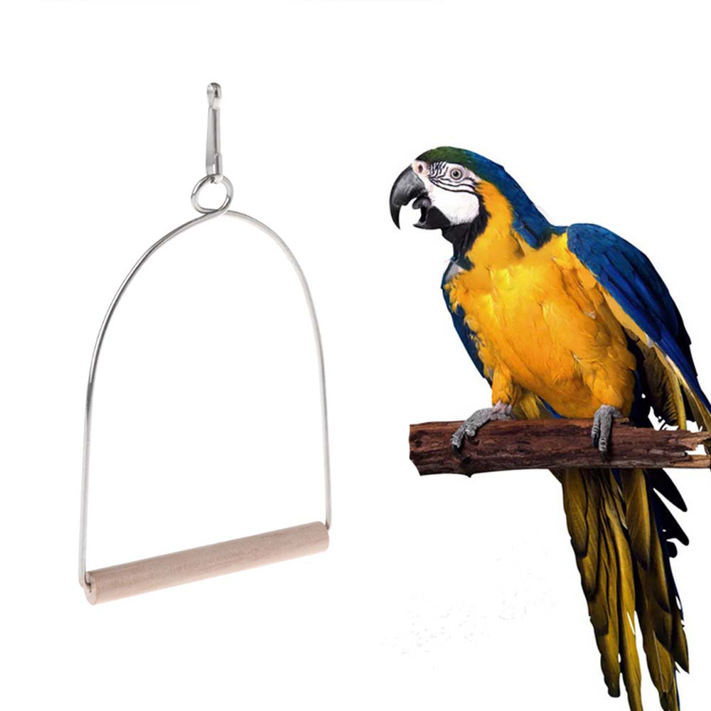 Parrots Hanging Swings Bird Supplies Swing Birds Perch Hammock Bird ...