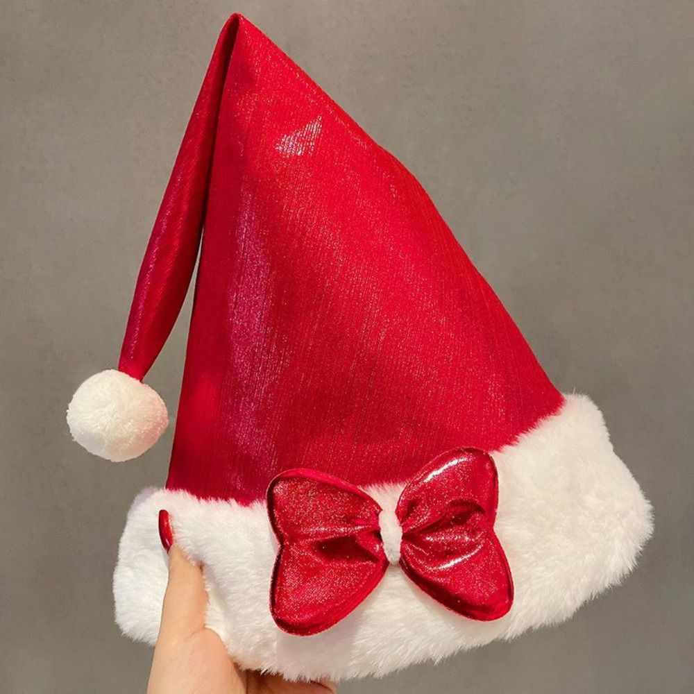 All-match Merry Christmas Decoration Christmas Hat Santa Claus Bow Elk ...