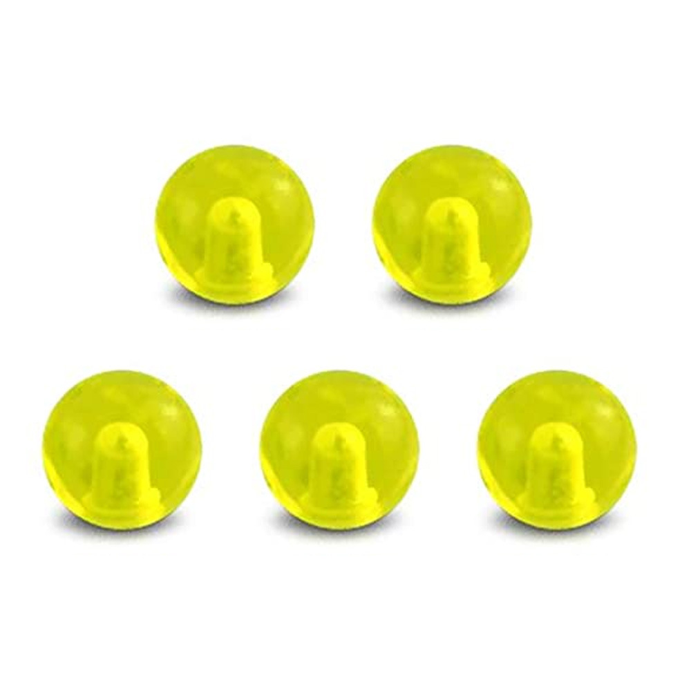 Puncture accessories ball luminous ball 16G 14G acrylic nose ring ...