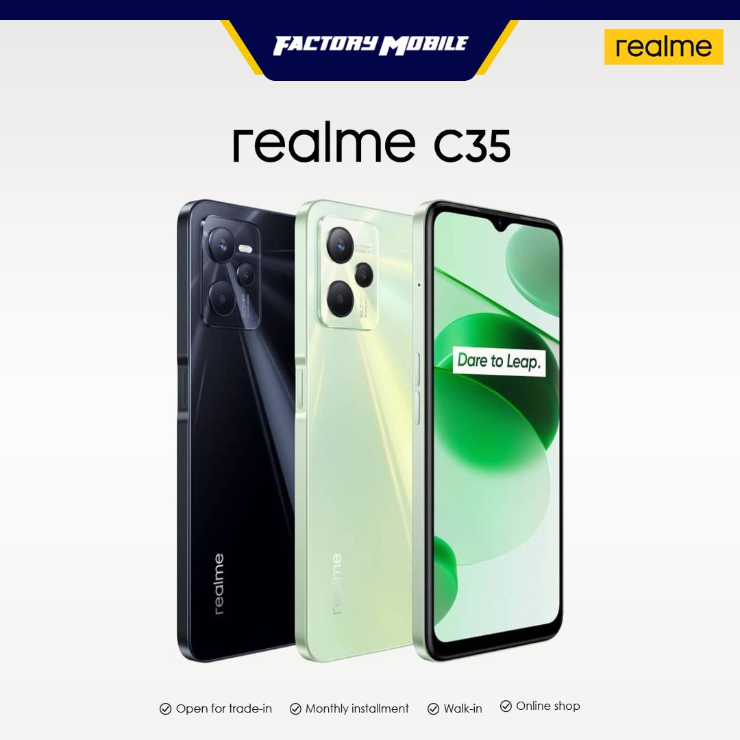 Realme C35 4GB RAM 64GB ROM , 4GB RAM 128GB ROM 5000mAh Battery ...