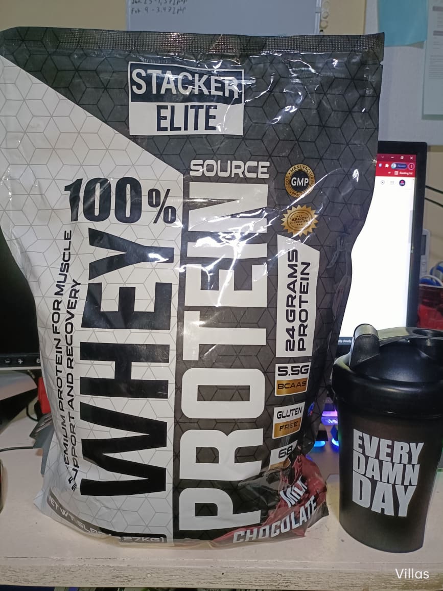 STACKER ELITE 100% WHEY PROTEIN 5LBS WITH FREE SHAKER | Lazada PH