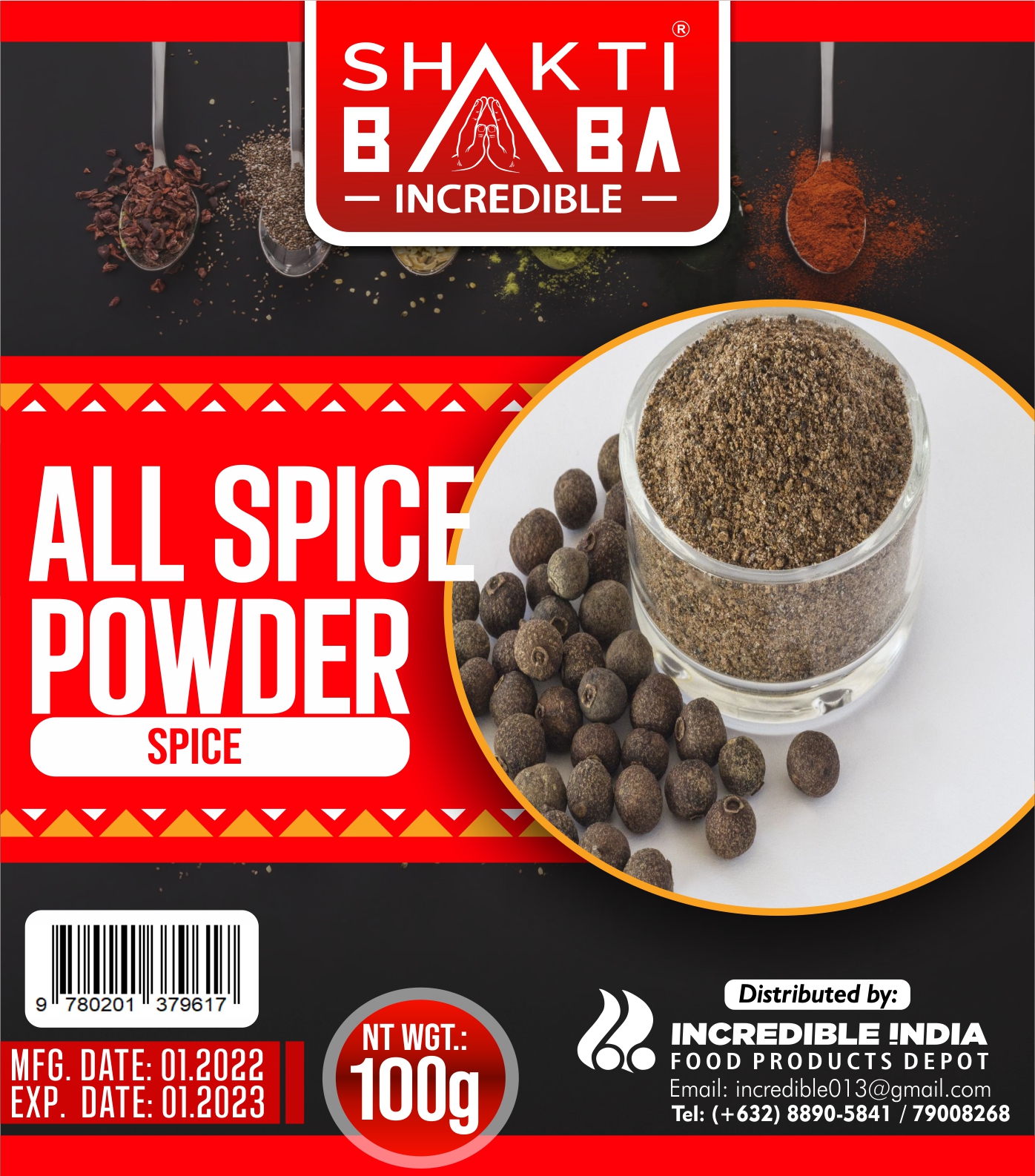 Shakti Baba All Spice Powder 100g | Lazada PH
