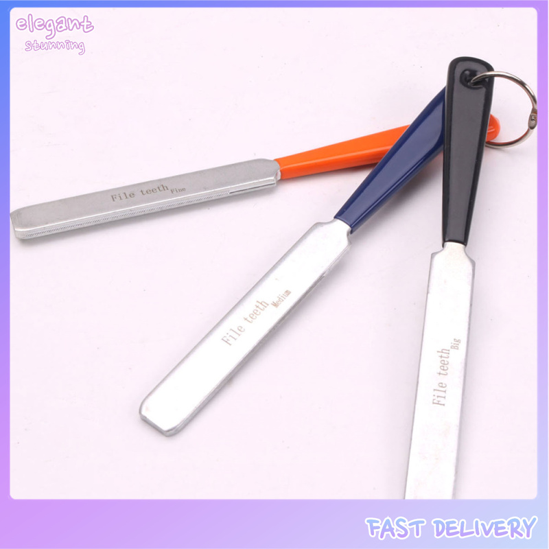 elegantstunning 3pcs/set Guitar Nut Slotting Saddle Files Luthier Tool ...