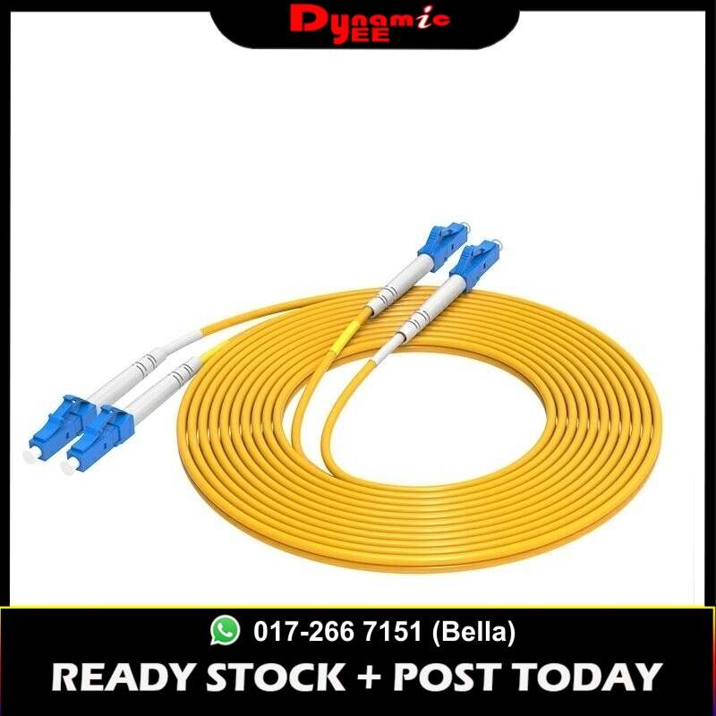 LC-LC Duplex Single Mode Optical Fiber Patch Cord Cable 2.0 - 1m 2m 3m 5m 10m FTTH PC701 | Lazada