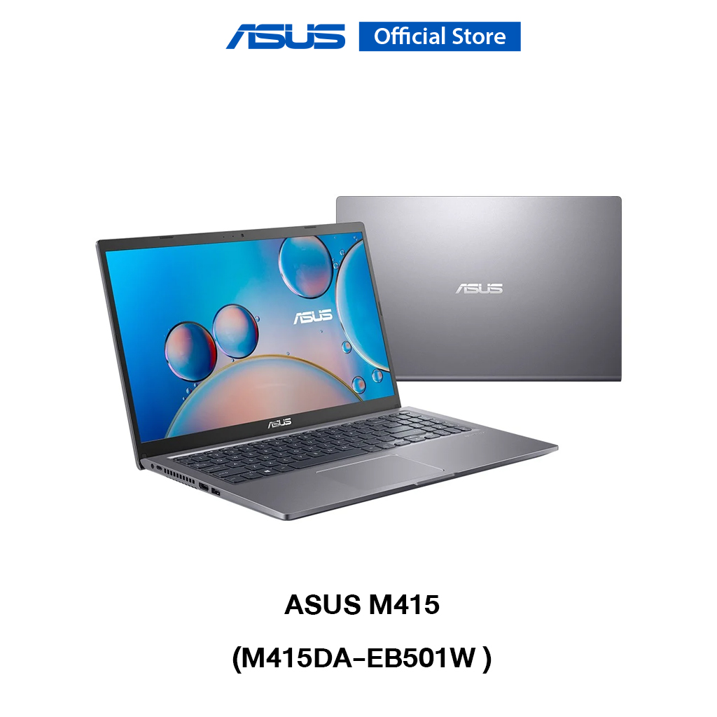 ASUS Notebook (โน๊ตบุ๊ค) M415DA-EB501W / 14" FHD IPS / Ryzen™ 5 3500U ...