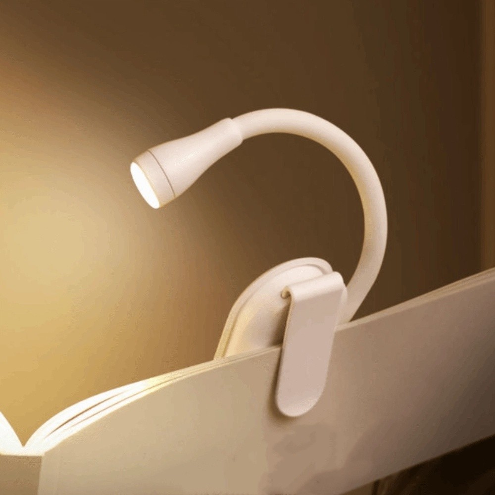 Multifunctional Adjustable Clip Mini LED Book Light ABS Shell 3 Color ...