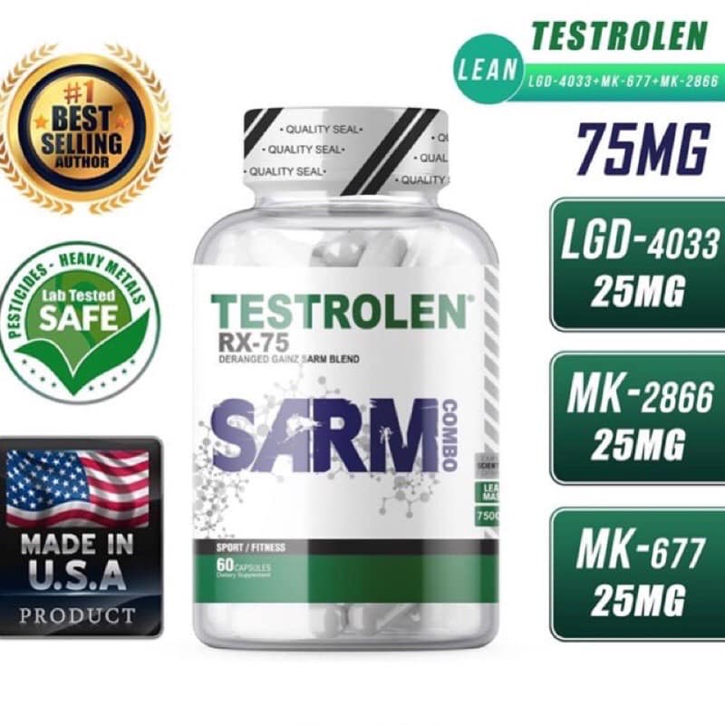 Sarm Combo Testrolen 75mg 60caps ยินดีให้คำปรึกษาฟรีครับ - Sarm Tony ...