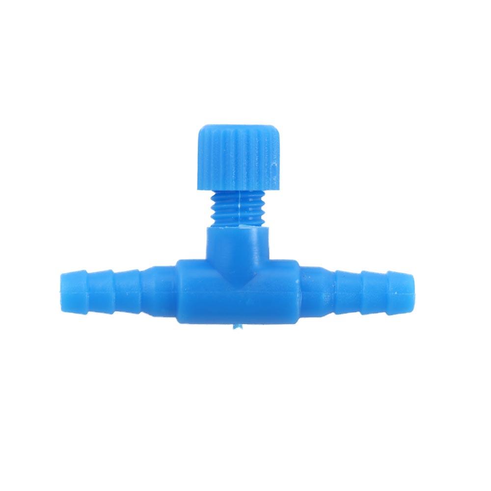T Shaped Air Line Tube Volume Air Pump Flow Control Valve Fish ...