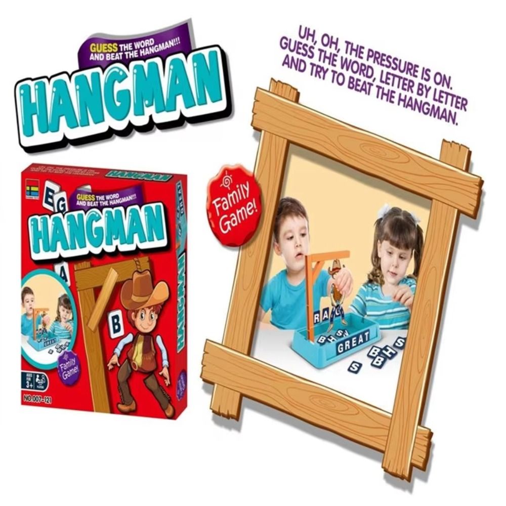 Hanged Game Table Multiplayer Magnetic Hangman Board Games Develop ...