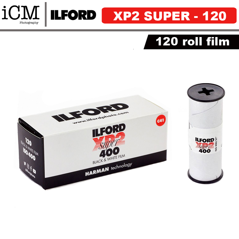 Ilford XP2 Super Black and White Negative Film (120 Roll Film) | Lazada ...