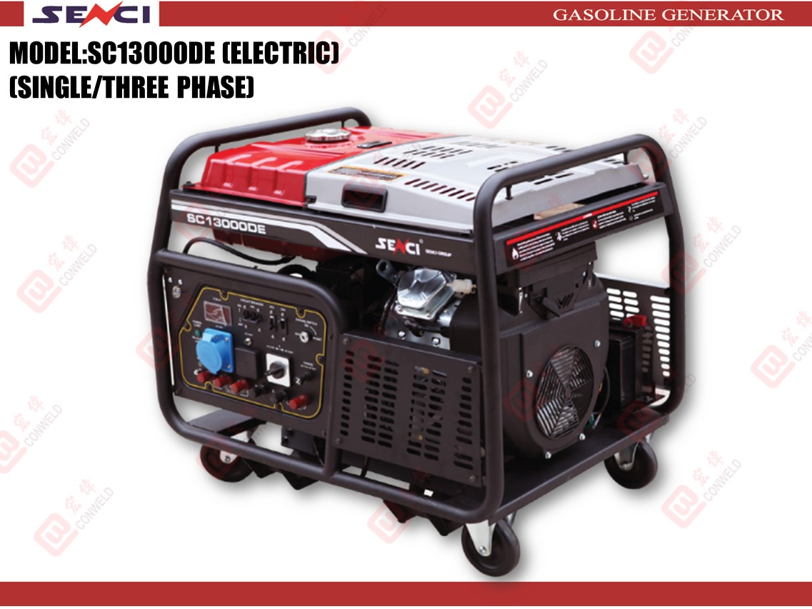 SENCI GASOLINE GENERATOR SC13000E/3 W/O BATTERY & ATS | Lazada