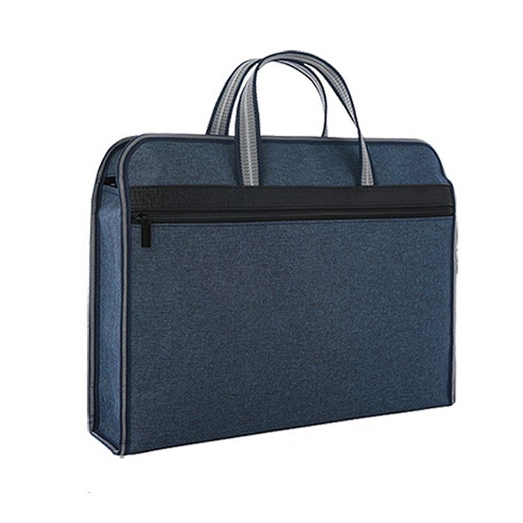 A4 Zipper Business Document Bag，Waterproof File Handle Bag Multi ...