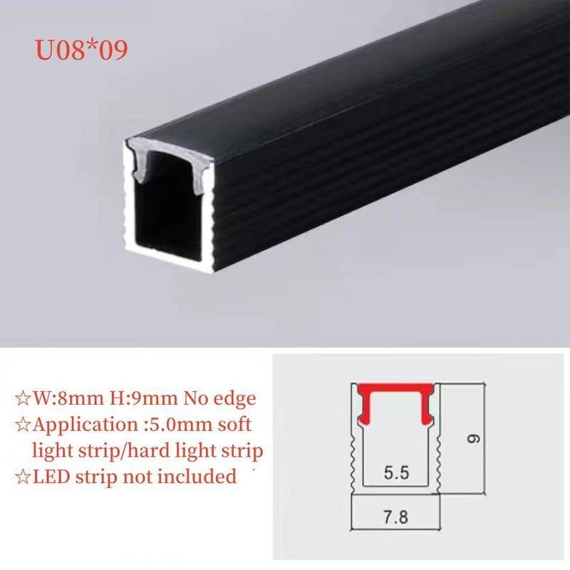 LED linear light living room double eyelid ceiling linear light light ...