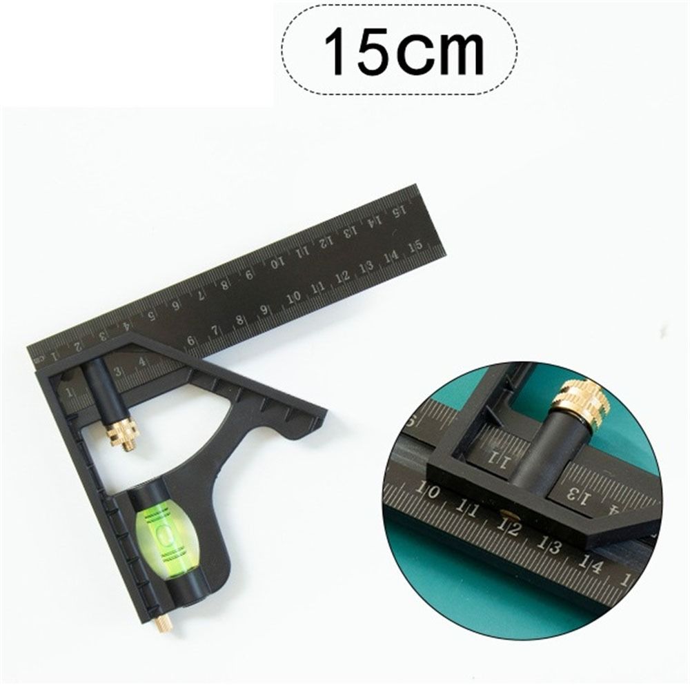 SIGNET Adjustable Combination Right Angle Ruler 15/20/25cm 45 / 90 ...
