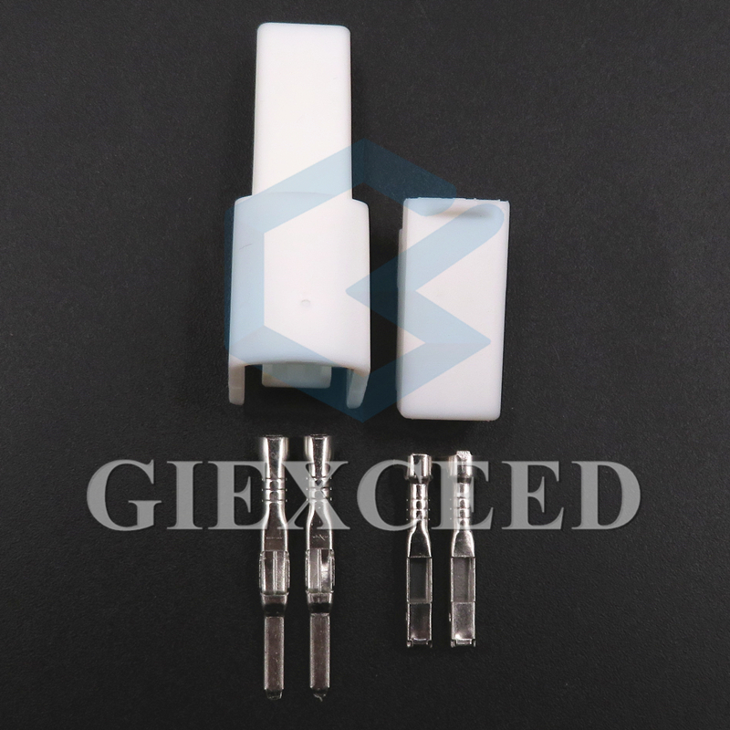 2 Sets 2 Pin Starter Automotive Wiring Connector Auto 90980-12498 Wire Harness Socket For Toyota ...