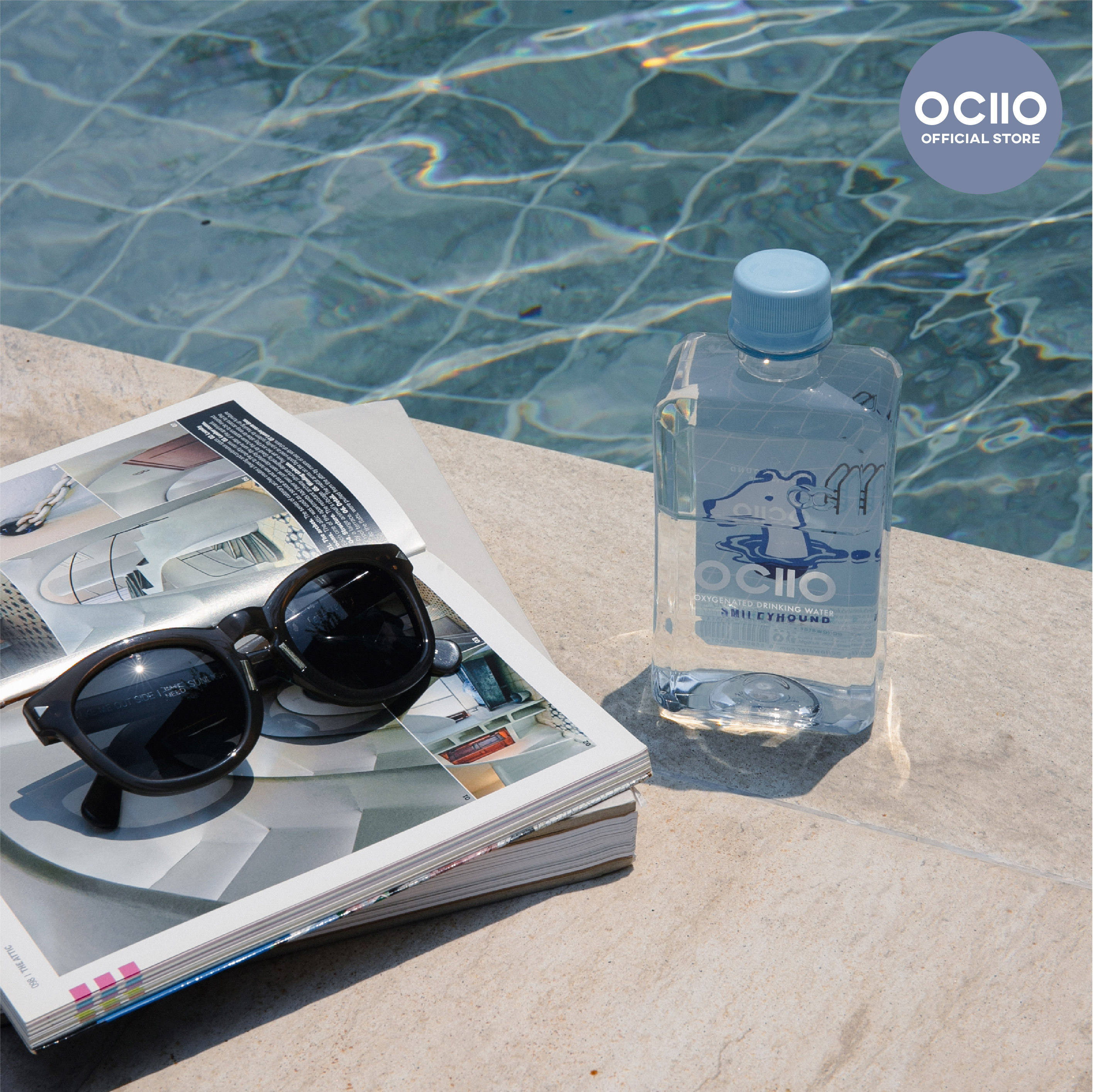 น้ำดื่มโอซีโอ Ociio x Smileyhound by Greyhound - OCIIO - ThaiPick