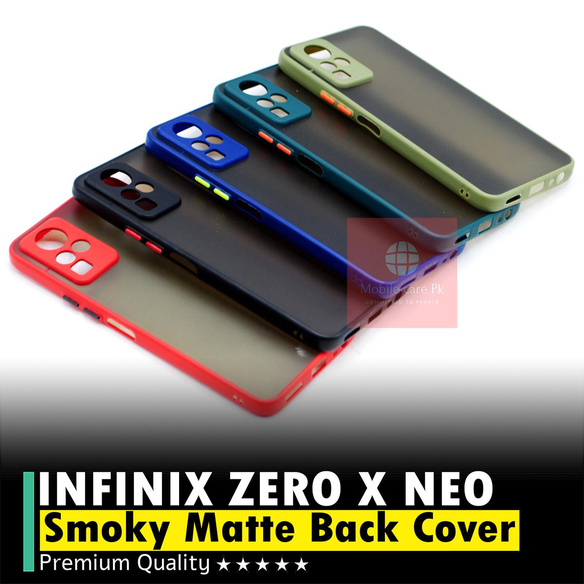 infinix Zero X Neo Back Cover Smok Matte Armor Defender Case Camera Protection Cover For infinix ...