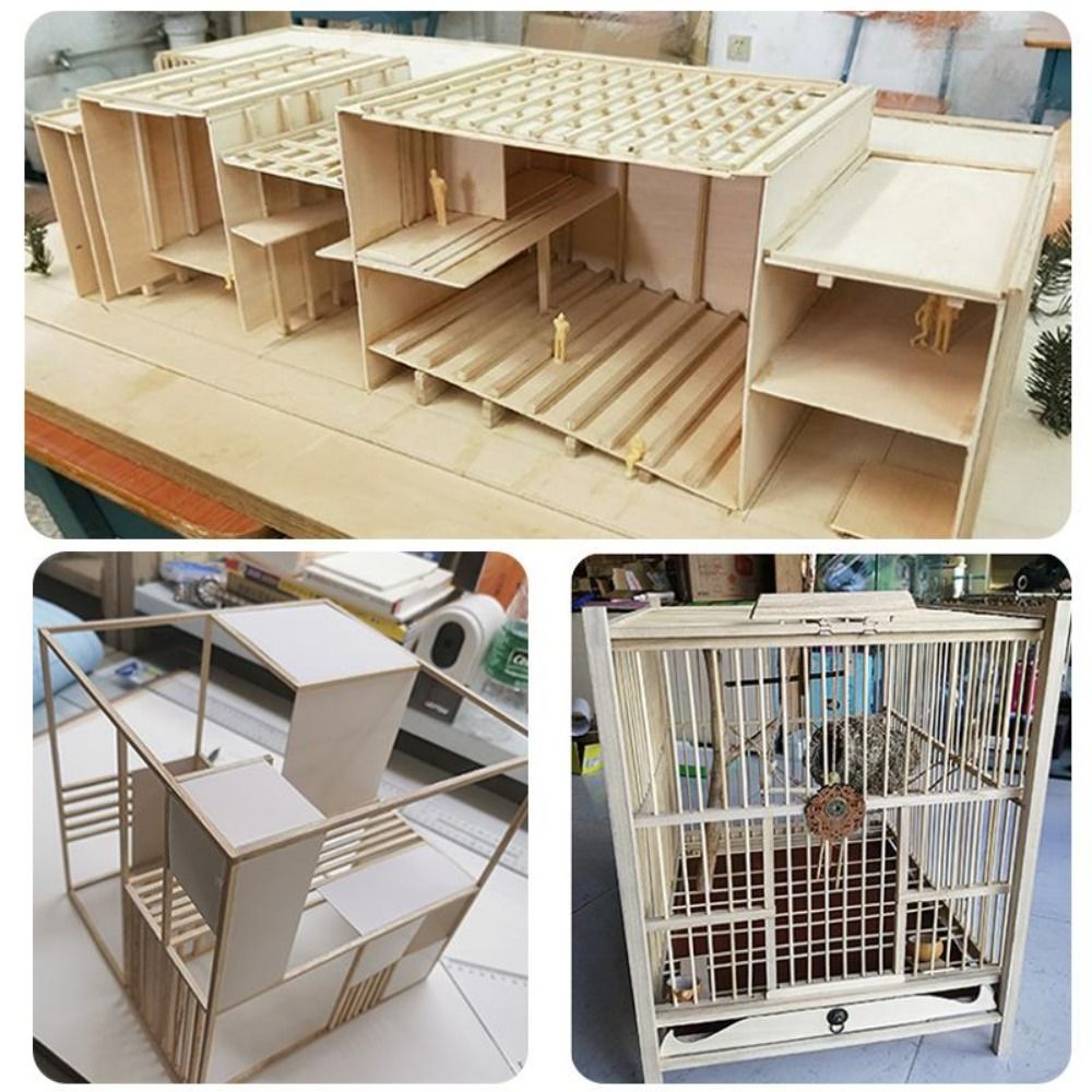 30mm Model Making Materials For Model Woodworking Tool Square Cudgel ...