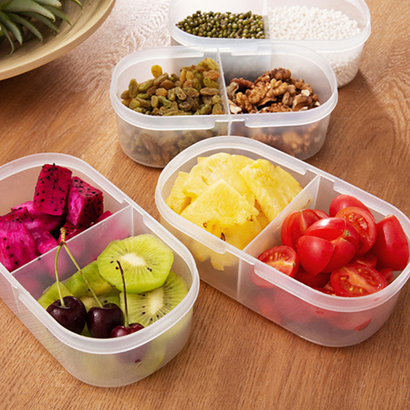 Multifunctional Double Compartments Container Case With LidRefrigerator ...