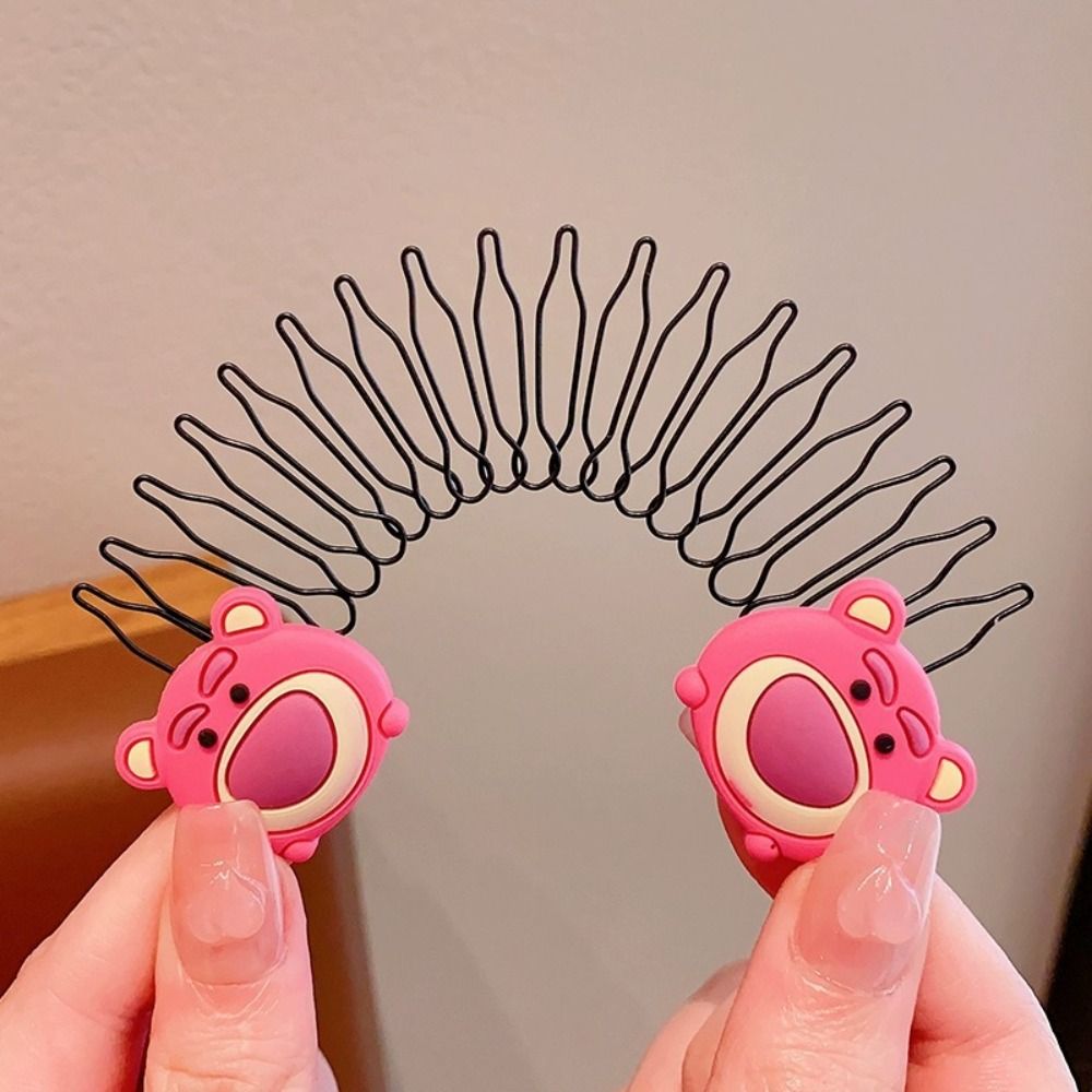 Fashion Kuromi U Shape Hair Styling Comb Melody Strawberry Bear Hair ...
