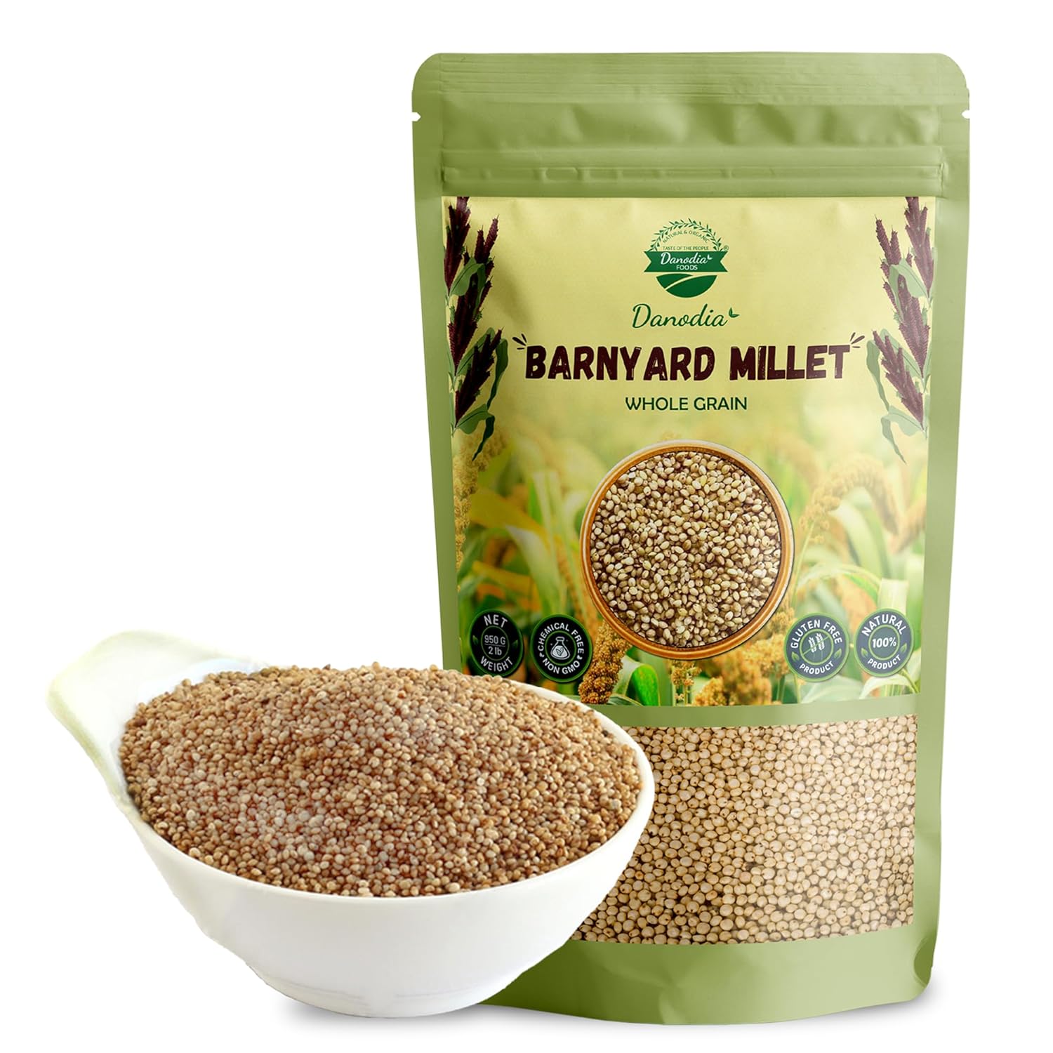 Danodia Foods Barnyard Millet (950g) 2 lbs | Rich in Protein, Fiber ...