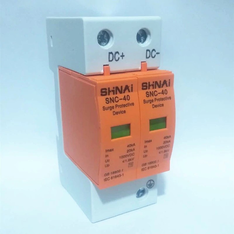 กันฟ้าผ่าDCSPD 1000VDC/ 500Vdc อุปกรณ์ป้องกันแรงดันกระชาก กันฟ้าผ่า ...