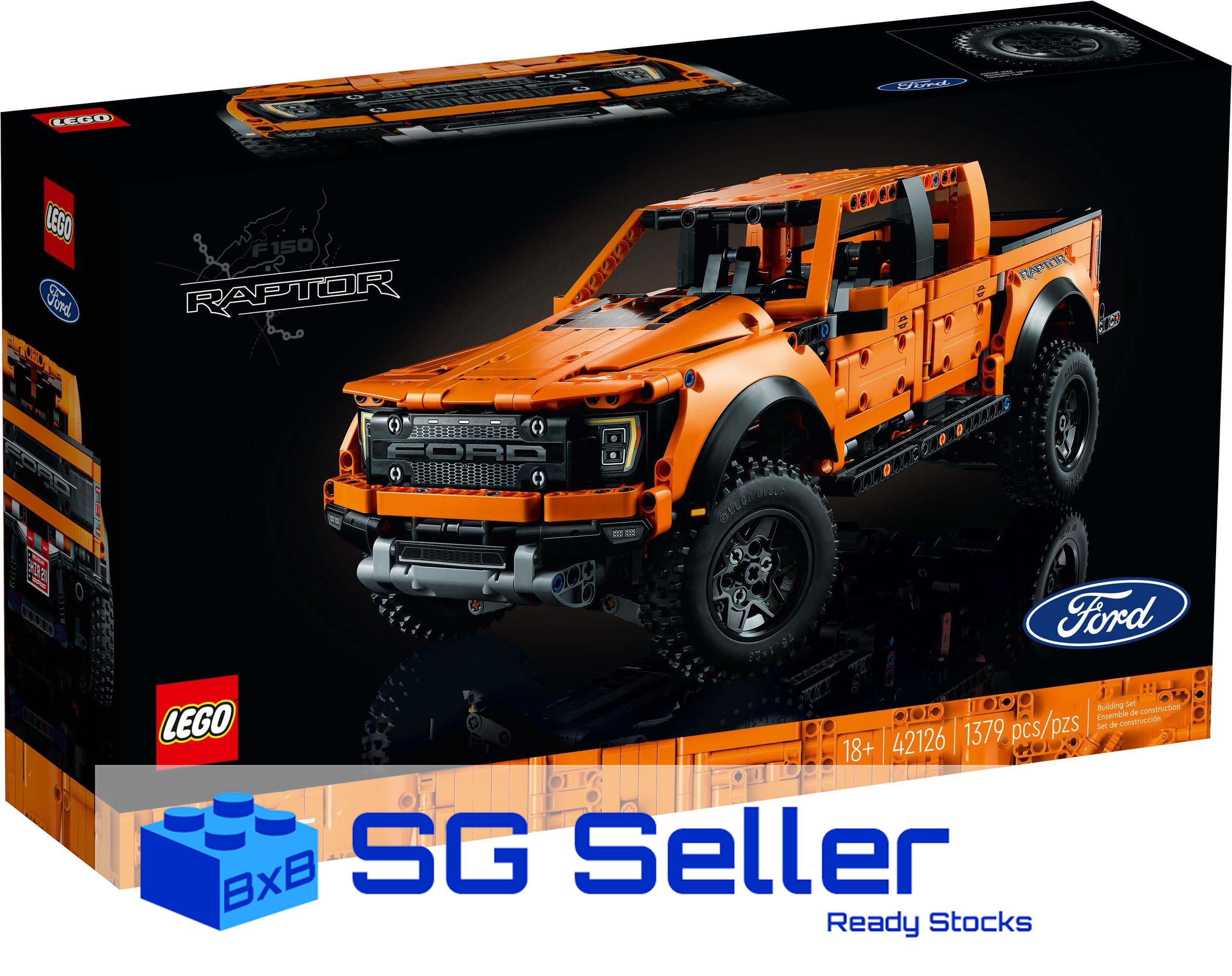Lego Technic 42126: Ford F-150 Raptor | Lazada Singapore
