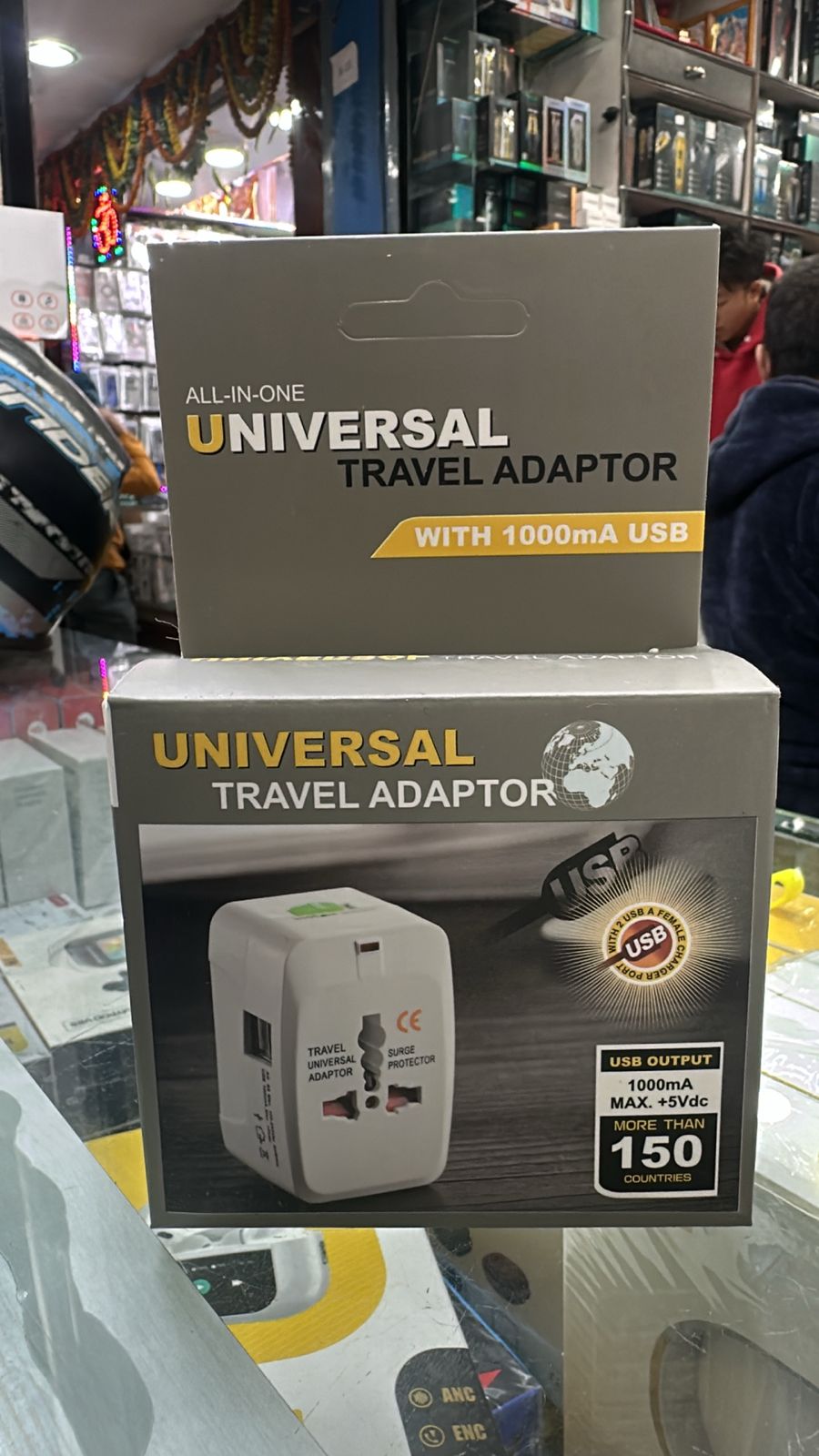 Universal Travel AC Adaptor / All in One International Plug With AU US ...