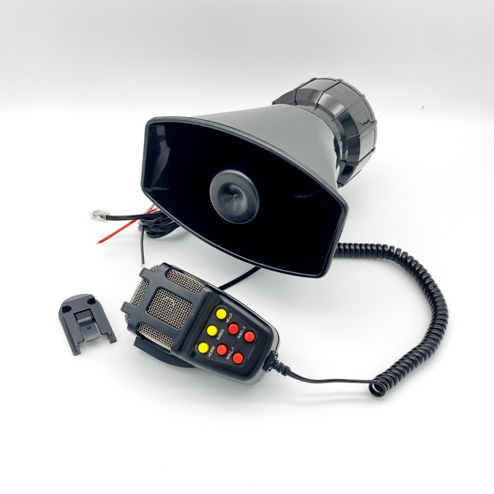 Auto Accessories 12V 7 Sound Talking Siren Air Horn Megaphone Car ...