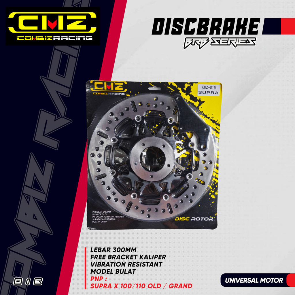 [CMZ Racing] Piringan Cakram Depan 300MM SUPRA X 100 OLD LAMA Discbrake ...