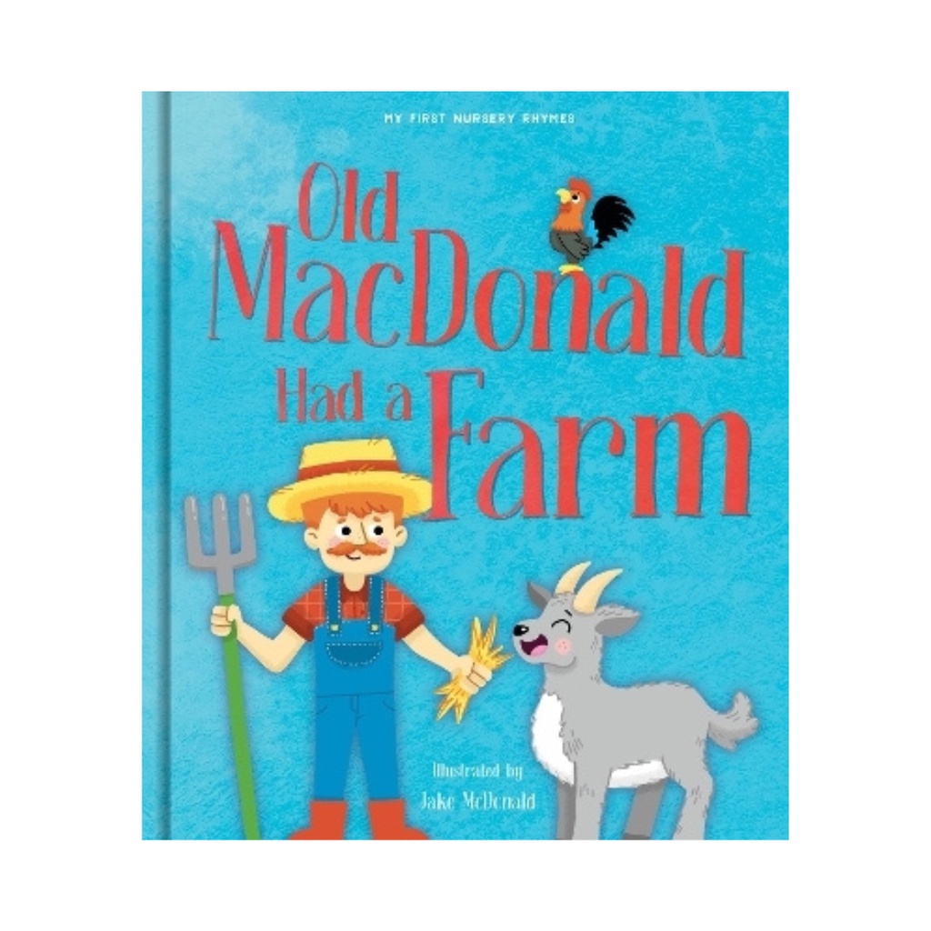 Old Macdonald Had A Farm Giant Hardcover Book For Kids To Sing Along ...