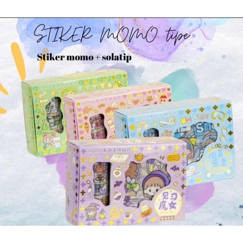 STIKER MOMO MUMU ANNE KARAKTER KOREA LUCU TEMPEL HIAS ANTI AIR | Lazada ...